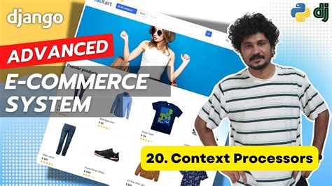 Django Ecommerce Advanced Project 20 Django Context Processors Youtube