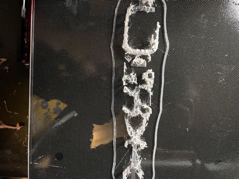 My Printer Keeps Printing Spiderwebs Lots Of Stringing And This Is