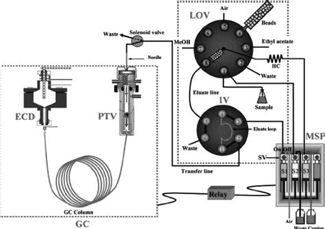 Schematic Illustration Of The Multisyringe Flow Based Bi Lov Setup