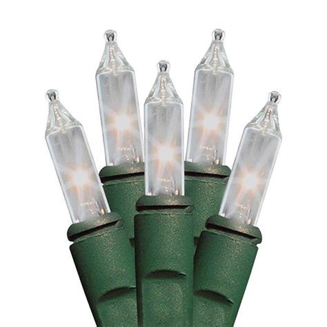 Incandescent Mini Light String 6 Spacing Clear