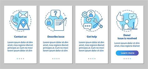 Mobile App Onboarding Template With Linear Illustrations And Ui Concept