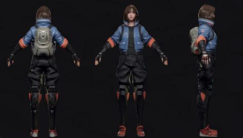 Craft Ue5 Game Character Combat Animation Model 3d For Mmd Ue5 Rig Nsfw 3d Model By Barjwah Fiverr