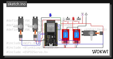 Blynk Wokwi Esp32 Stm32 Arduino Simulator