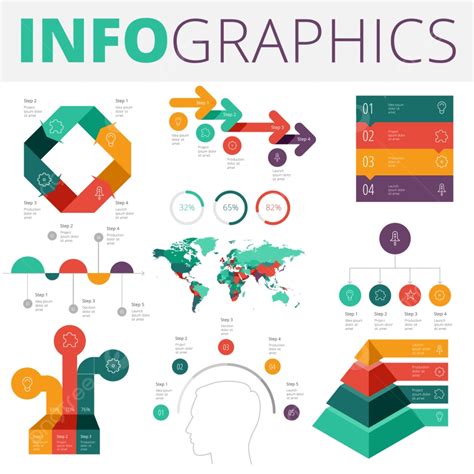 Infographic Element Collection Vector Art Png Infographics Design