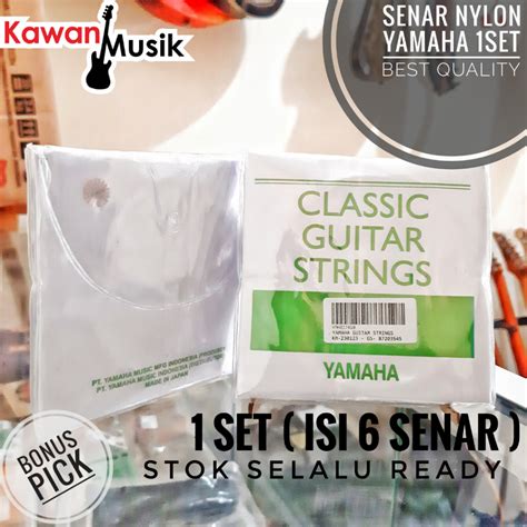 Jual Senar Gitar Nylon Yamaha Nilon Akustik Classic Guitar String