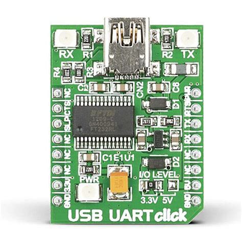 Mikroe Usb Uart Click Board™ Mikroe 1203 Debug Store