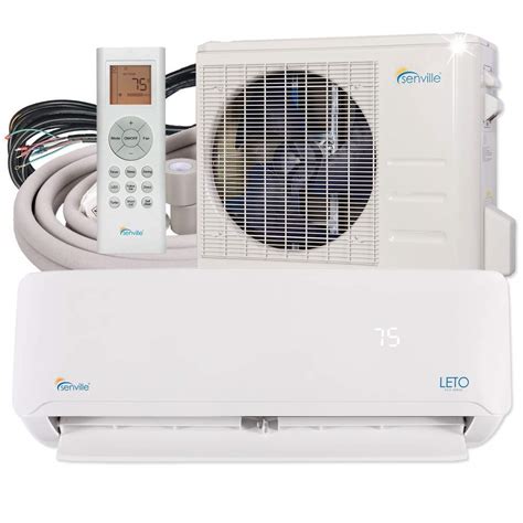 Senville Leto 9000 Btu 15 Seer Mini Split Air Conditioner Heat Pump Aanda Mini Splits