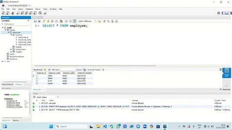 Mysql Data Insertion Tutorial Youtube