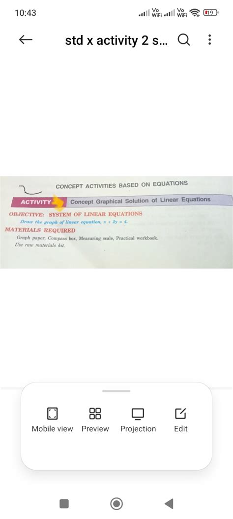 Draw The Graph Of The Linear Equation X 2y 4 Filo