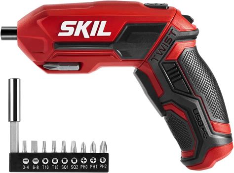 Skil 4v Pivot Grip Rechargeable Cordless Screwdriver