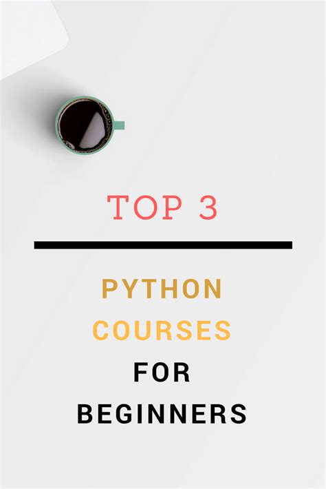 Top Python Courses For Beginners
