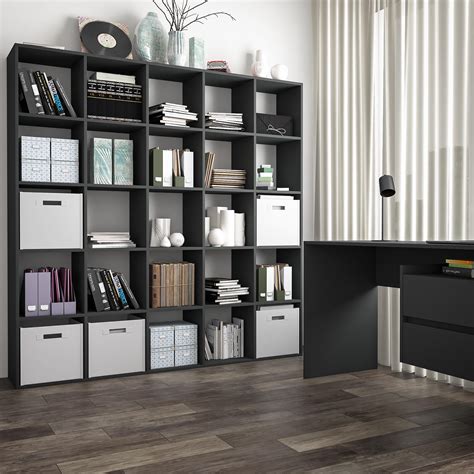 ᐉ Стелаж на 25 комірок 1776х1776х300 Антрацит 00169 • Краща ціна в Києві Україні • Купити в