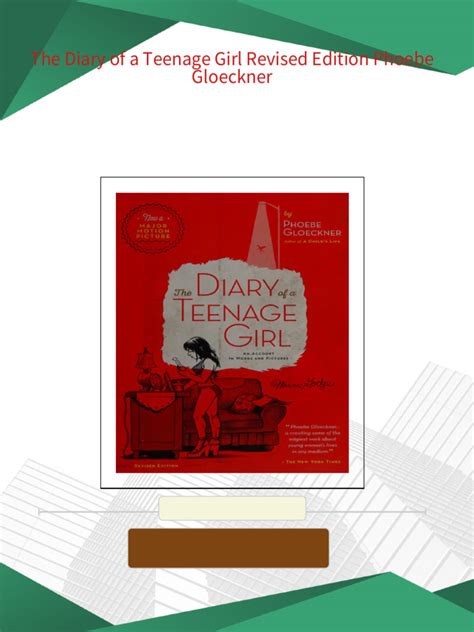 The Diary Of A Teenage Girl Revised Edition Phoebe Gloeckner Download The Full Ebook Now To