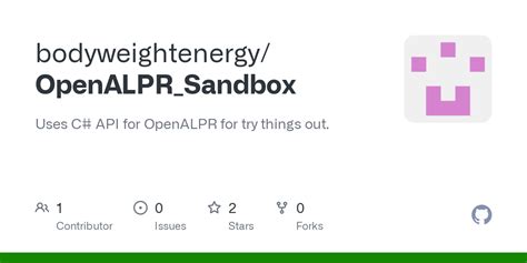 Github Bodyweightenergyopenalprsandbox Uses C Api For Openalpr