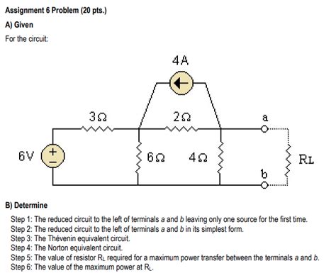 Solved Assignment Problem Pts A Given For The Chegg