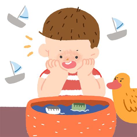 물 위에 둥둥 차이의 놀이