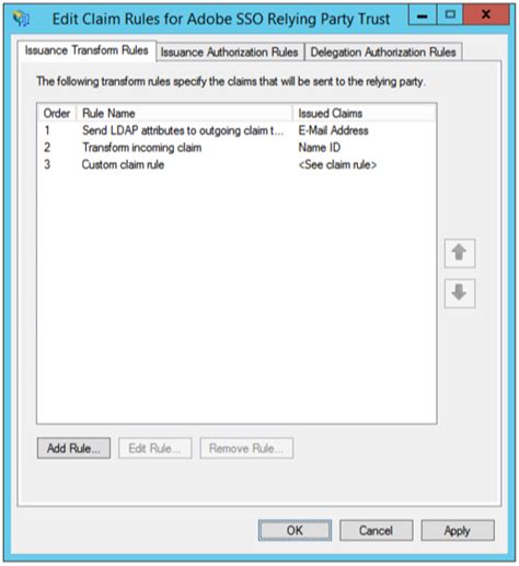 Configure Microsoft Ad Fs For Use With Adobe Sso