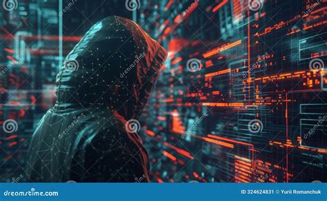 cybersecurity and digital animation hacking tech security code