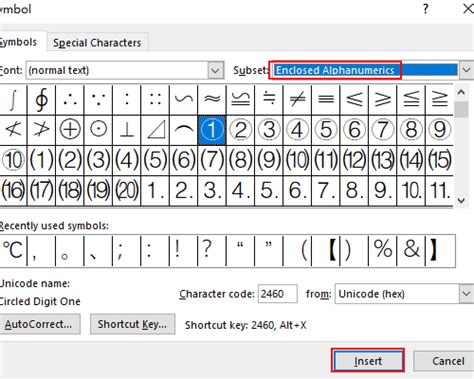 How To Type A Number With Circle In Word My Microsoft Office Tips