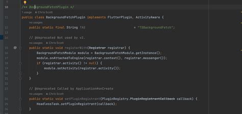 Deprecated Warning On Buildmonpluginregistry
