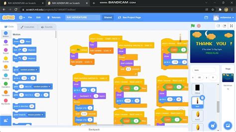 Membuat Game Sederhana Menggunakan Scratch Youtube