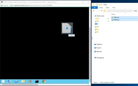 Quick File Transfer Using Drag And Drop To Remote Sessions Xton