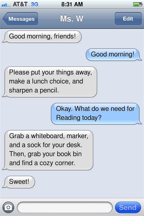 Texting In The Classroom The Brown Bag Teacher