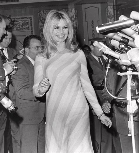 Brigitte Bardot In New York City December 1965 Brigitte Bardot