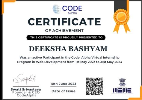 deeksha bashyam on linkedin webdeveloperintern