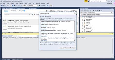 How To Connect Mysql In Asp Net Core