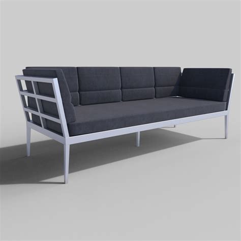 Outdoor Sofa Free 3d Models Obj Obj Download Free3d