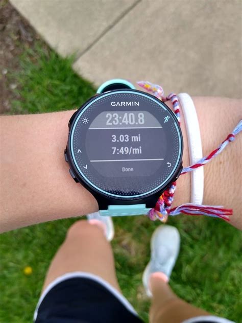 How Much Did You Run Today Garmin Running Photos Smart Watch