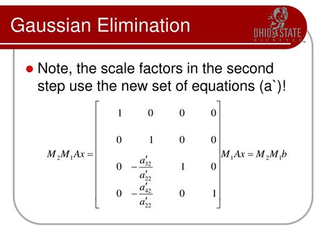Ppt Linear Systems Lu Factorization Powerpoint Presentation Free