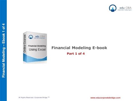 Pdf Financial Modeling Using Excel Dokumentips