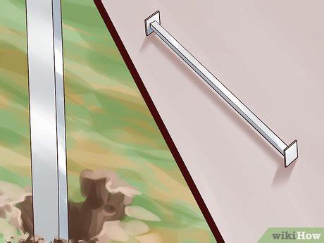 How To Build A Steel Post And Rail Fence With Pictures WikiHow Life