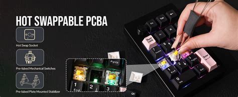 Epomaker Ek21 X Via Gasket Number Pad Aluminum Alloy Wireless Numpad Bluetooth 2