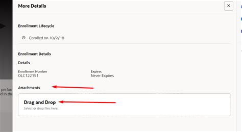 Hide Drag And Drop Section In Enrollment Page For Learn Module — Cloud Customer Connect