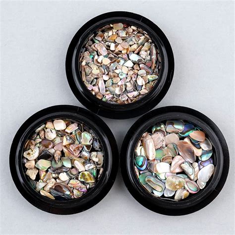 네일자개 3종 세트 4 자개글리터 조개