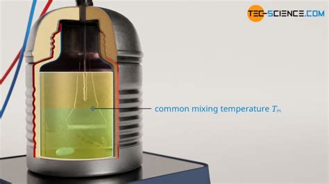 Calorimeter To Determine The Specific Heat Capacities Of Liquids Tec