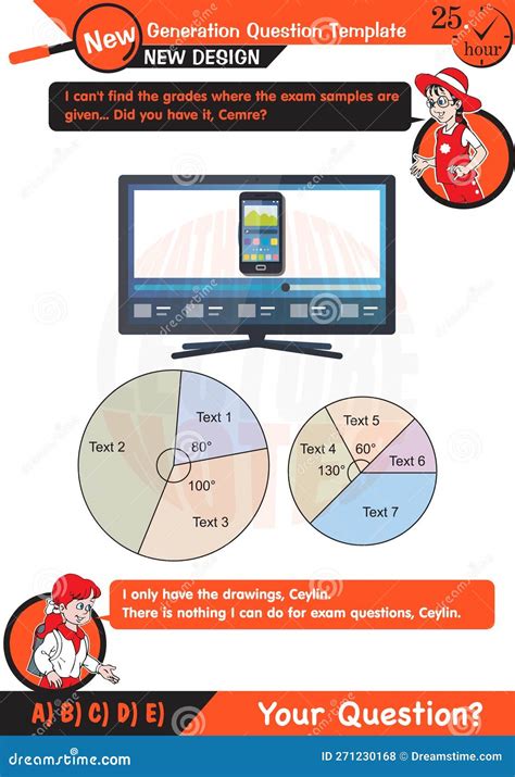 Mathematics Graph Questions Column Circle Line Pie Chart Next
