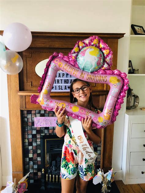 A Unicorn Themed Sleepover And Pamper Party Ice Cream And Jelly