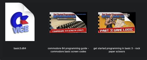 Commodore Basic And Simple Game Logic Retro Game Coders