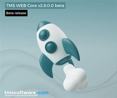 Were Happy To Announce That Tms Web Core V2800 Is Now Available As A Beta