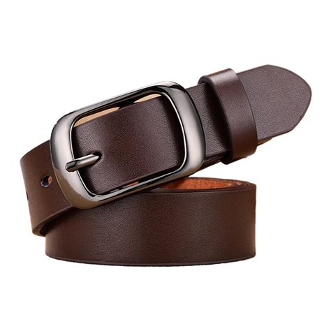 Кожаный ремень для джинсов, женский пояс для платья, скульптурный пояс ...