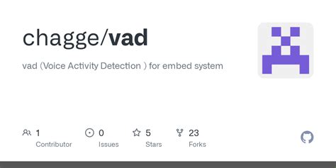 Github Chagge Vad Vad Voice Activity Detection For Embed System