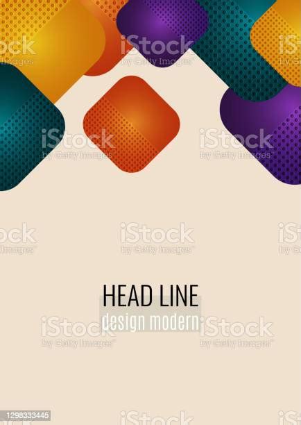 둥근 사각형이 있는 밝은 다색 배경 디자인에 대한 추상적 배경입니다 현대 일러스트 0명에 대한 스톡 벡터 아트 및 기타 이미지 0명 가리기 광고 Istock