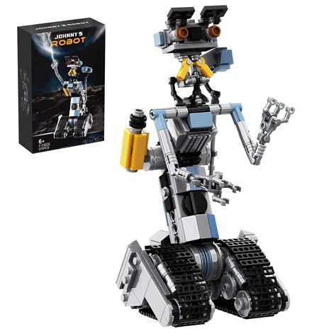 370 Pieces Johnny 5 Robot Building Set Johnny Five Robot Model Toys Compatible With Lego