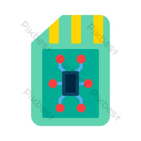 flat icon vector memory card png images ai free download pikbest