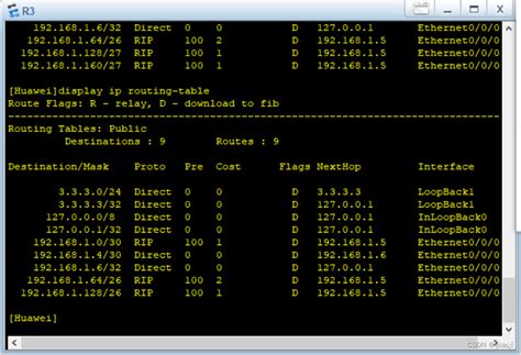 Rip实验 Csdn博客