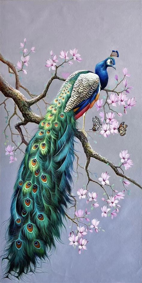 Painting Peacock Images At Mario Wall Blog